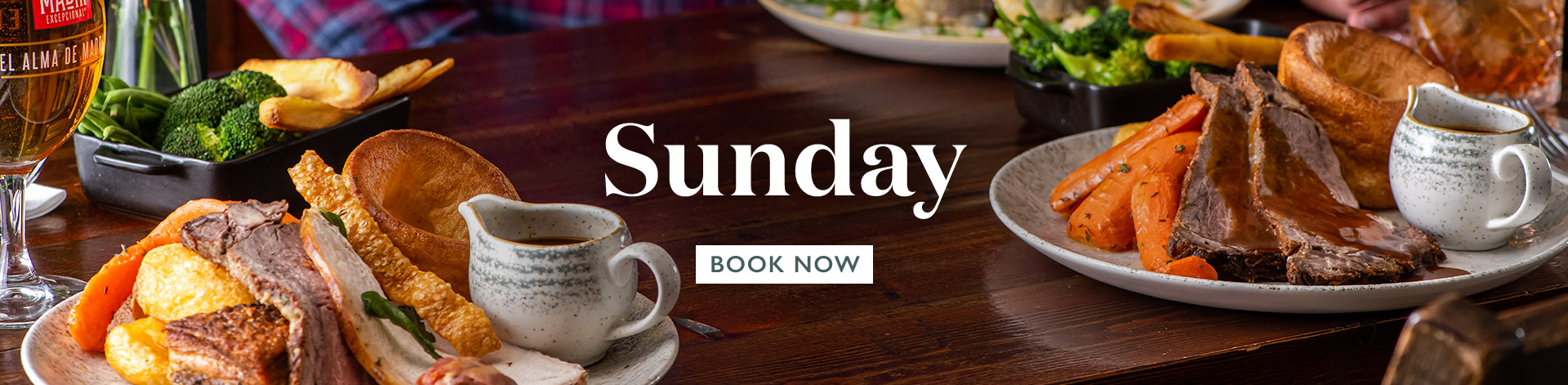 Sunday Menu in Chessington | The Shy Horse