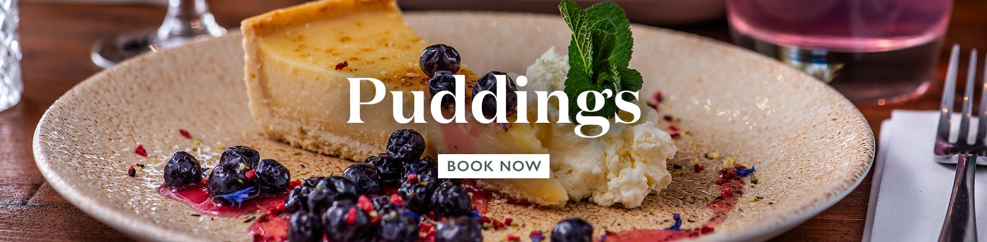 Puddings Menu in Barnstaple | Heanton Court