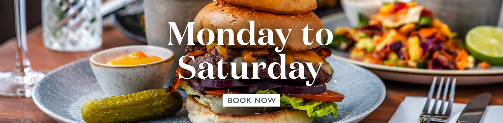 Monday to Saturday Menu in Chelmsford | The Fox and Raven