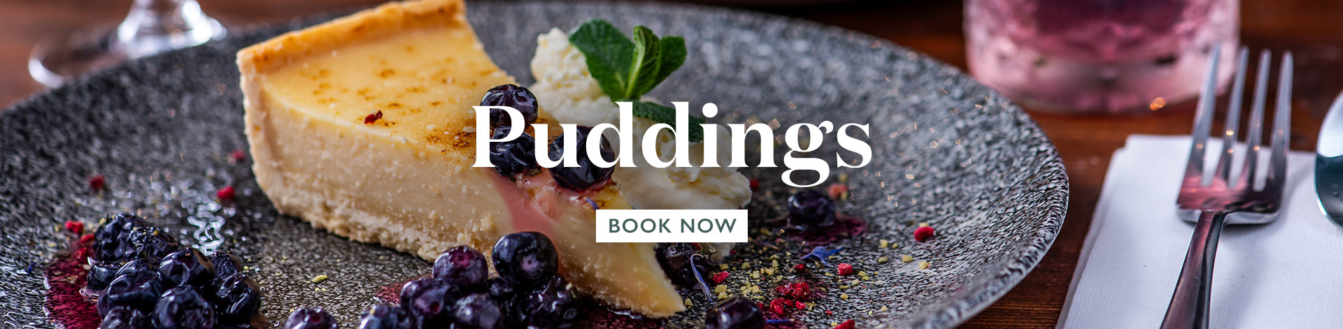 Puddings Menu in Taunton | Bathpool Inn