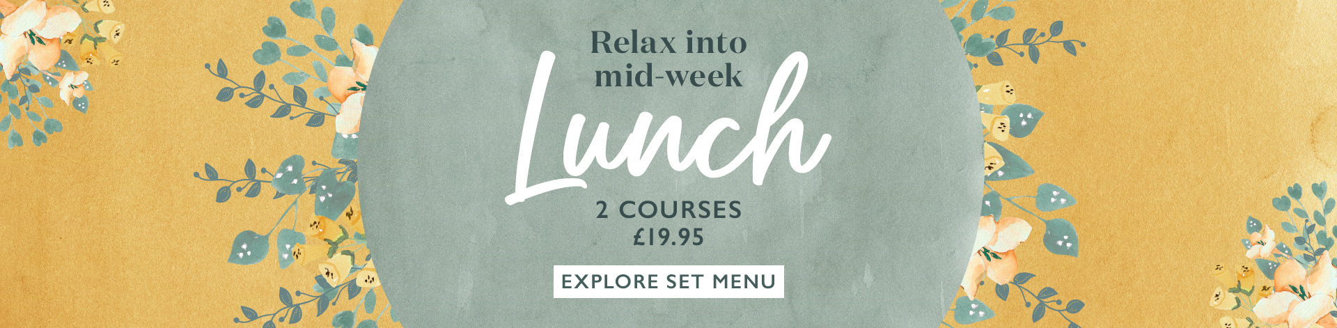 Lunch Set Menu | The Boat Inn