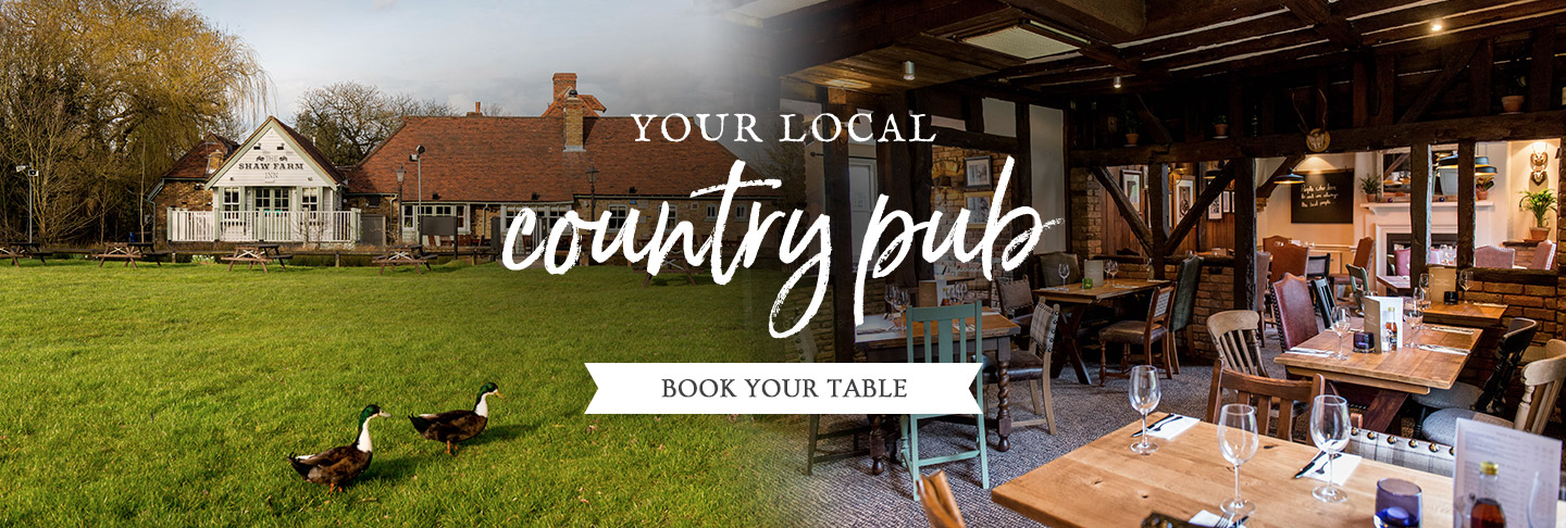 Shaw Farm Pub & Restaurant in Chelmsford - Vintage Inns