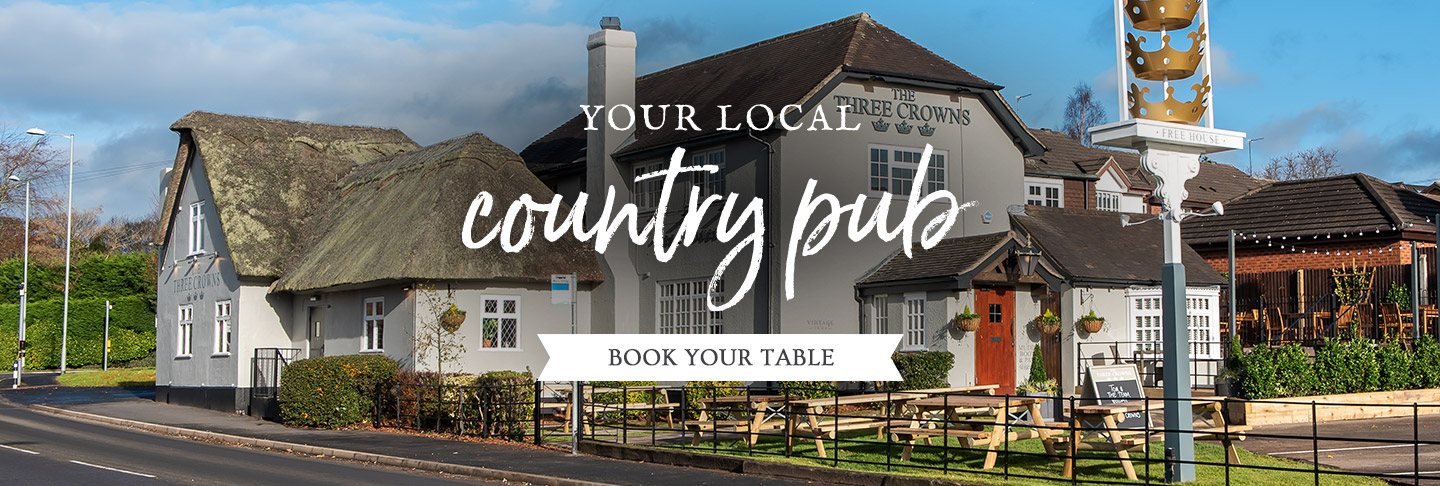 The Three Crowns Pub & Restaurant in Stone - Vintage Inns