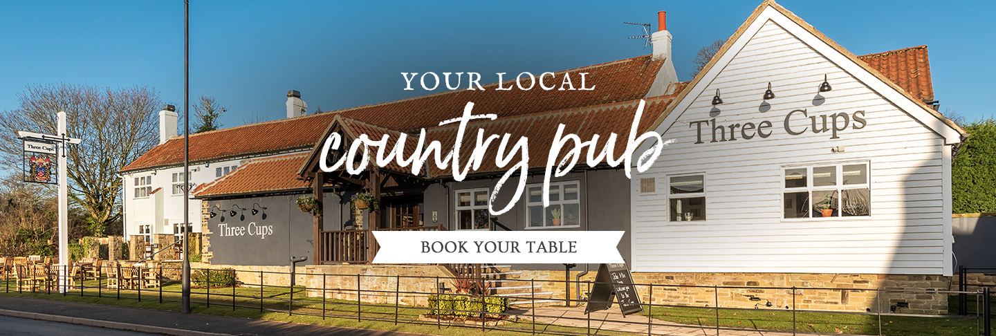 The Three Cups Pub & Restaurant in Stamford Bridge - Vintage Inns