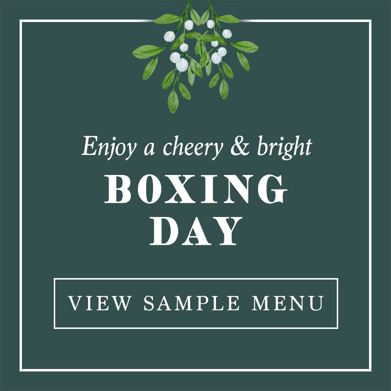 Very Vintage Festive Menu at The Bosham Inn